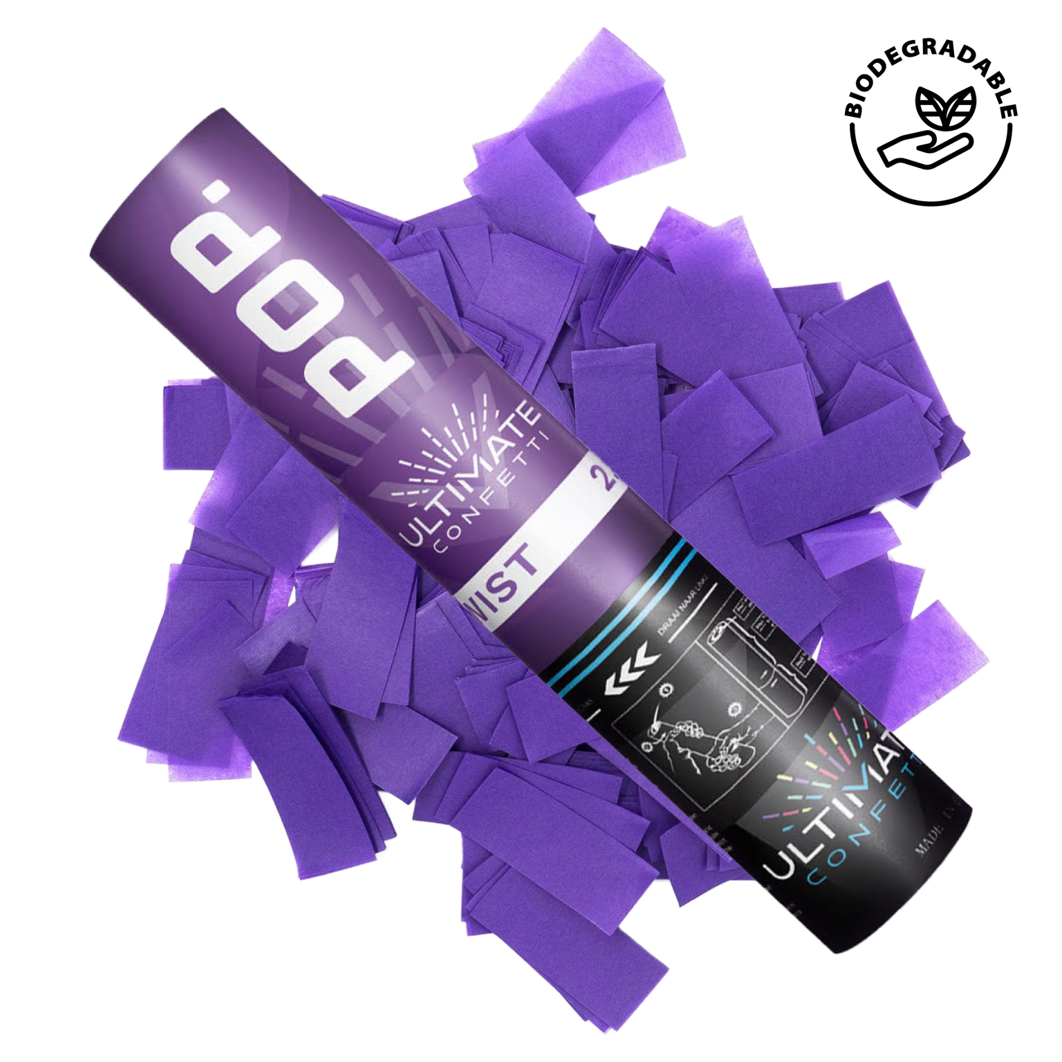 Biodegradable Confetti Cannons — Ultimate Confetti