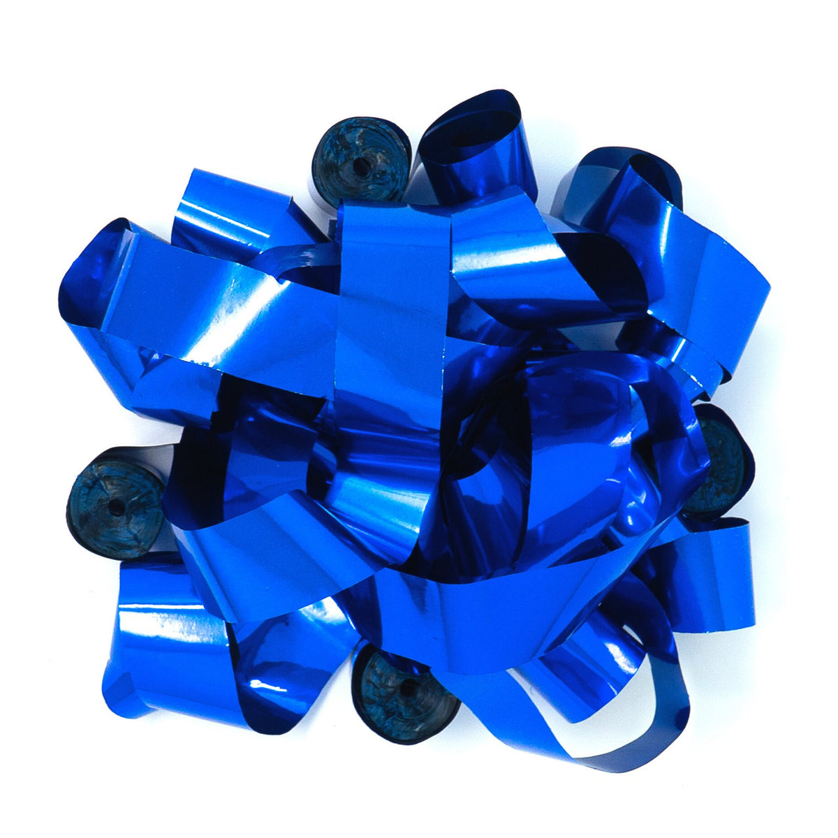 Blue Metallic Foil Streamers - 20 Rolls — Ultimate Confetti