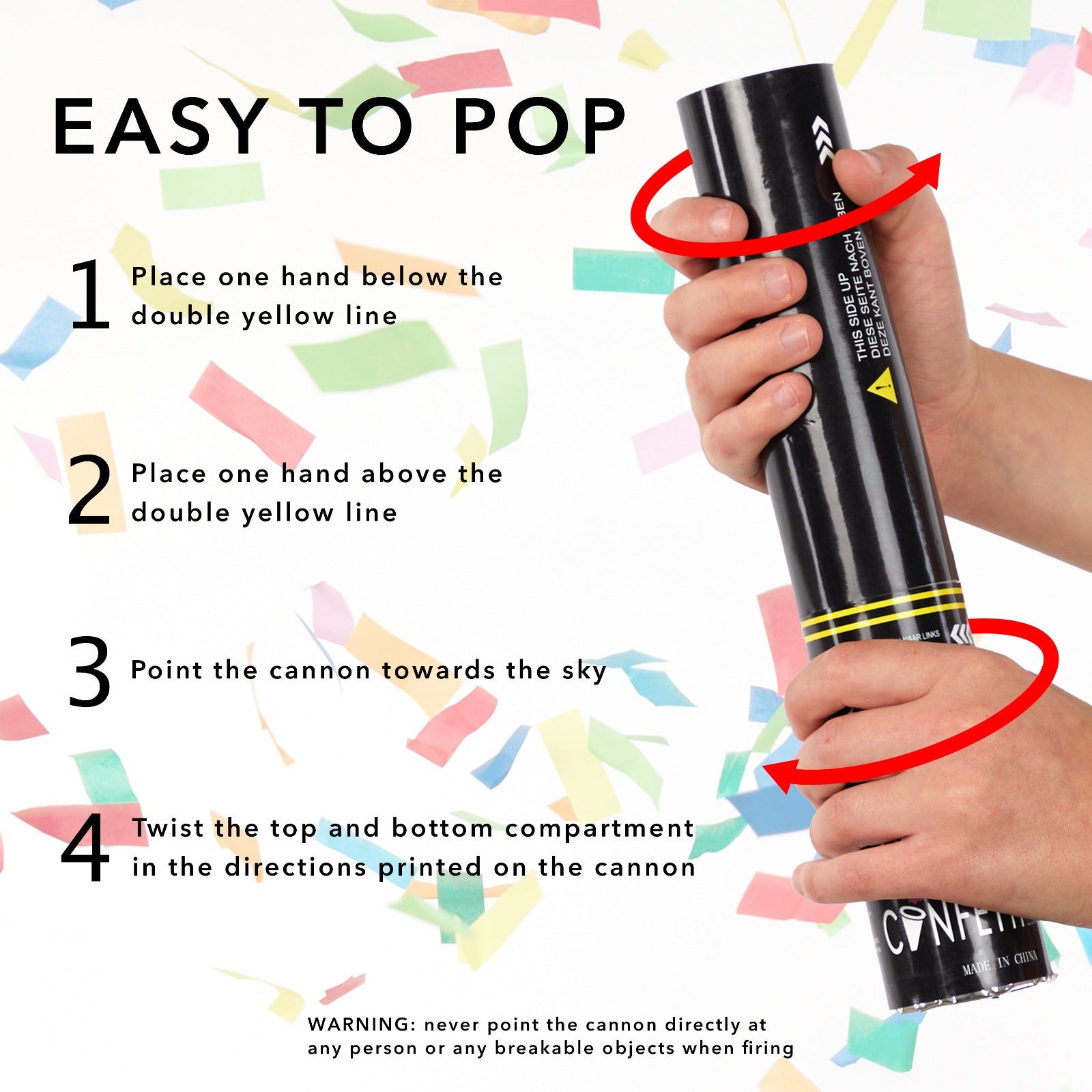 Biodegradable Confetti Cannons – Ultimate Confetti