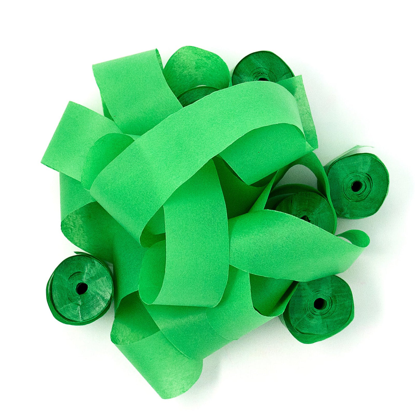Dark Green Tissue Paper Streamers - 20 Rolls — Ultimate Confetti