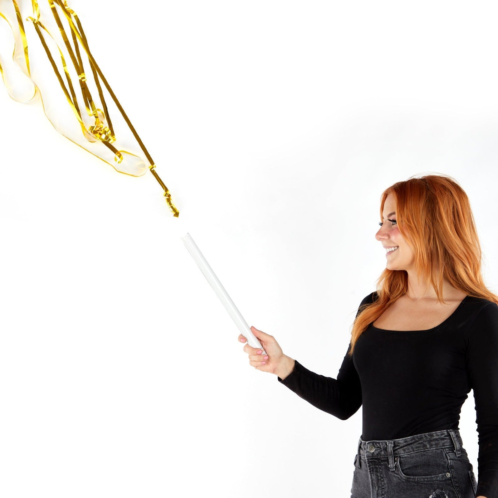 Gold Foil Streamer Flick Stick - Confetti Launchers — Ultimate Confetti