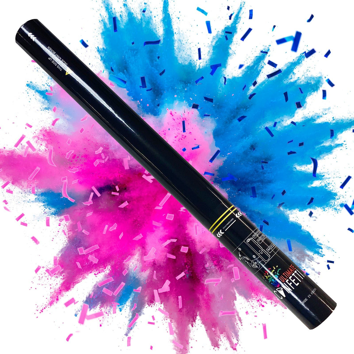 Handheld Powder + Confetti Popper Cannon 24" — Ultimate Confetti