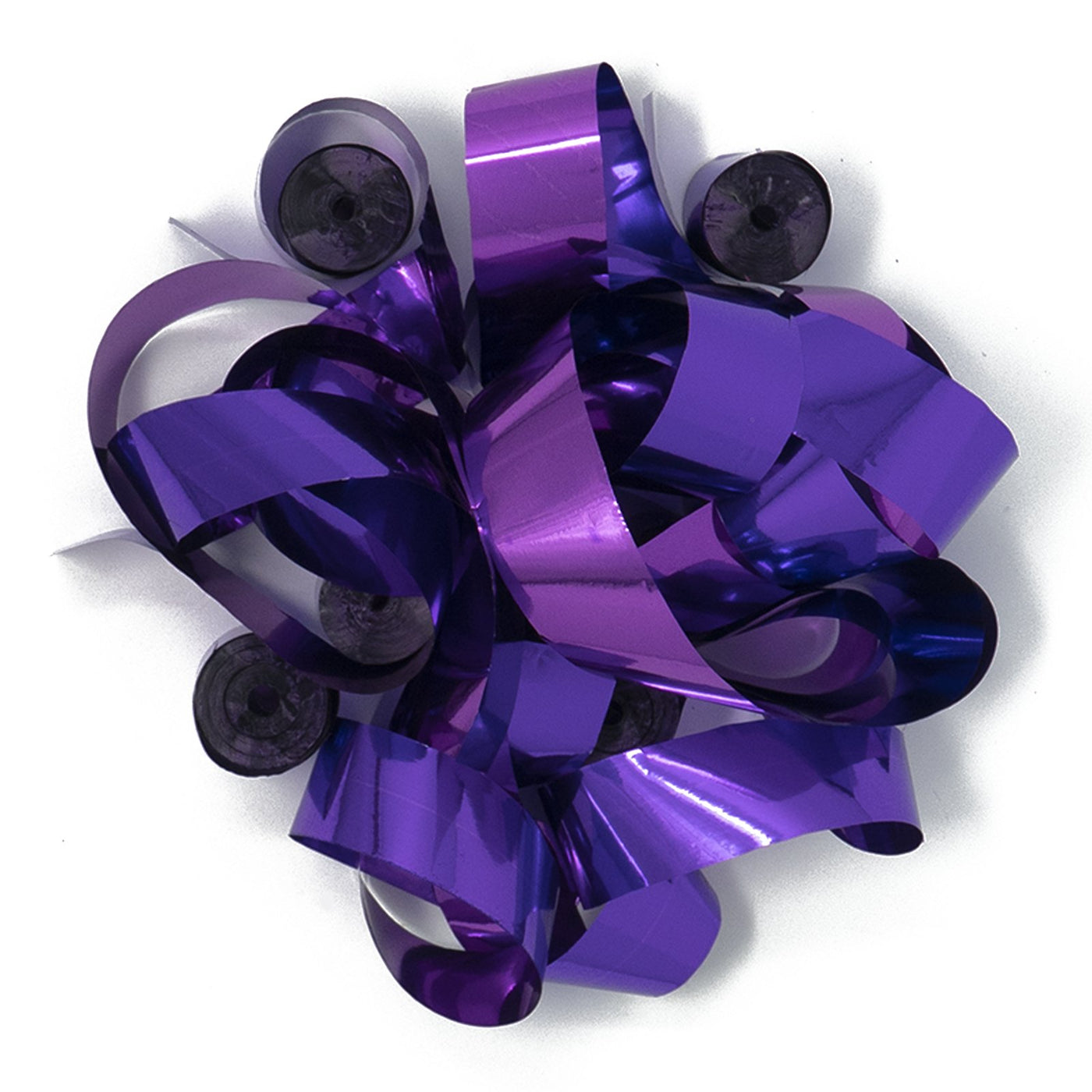 Purple Metallic Streamers - 20 Rolls — Ultimate Confetti