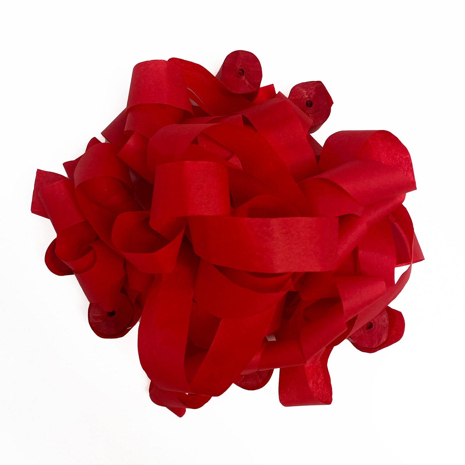 Red Tissue Paper Streamers - 20 Rolls — Ultimate Confetti