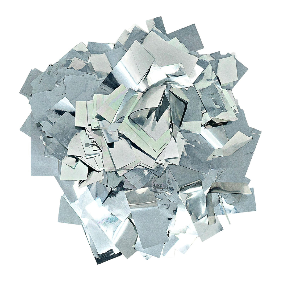Silver Metallic Confetti (1 Pound Bulk) — Ultimate Confetti