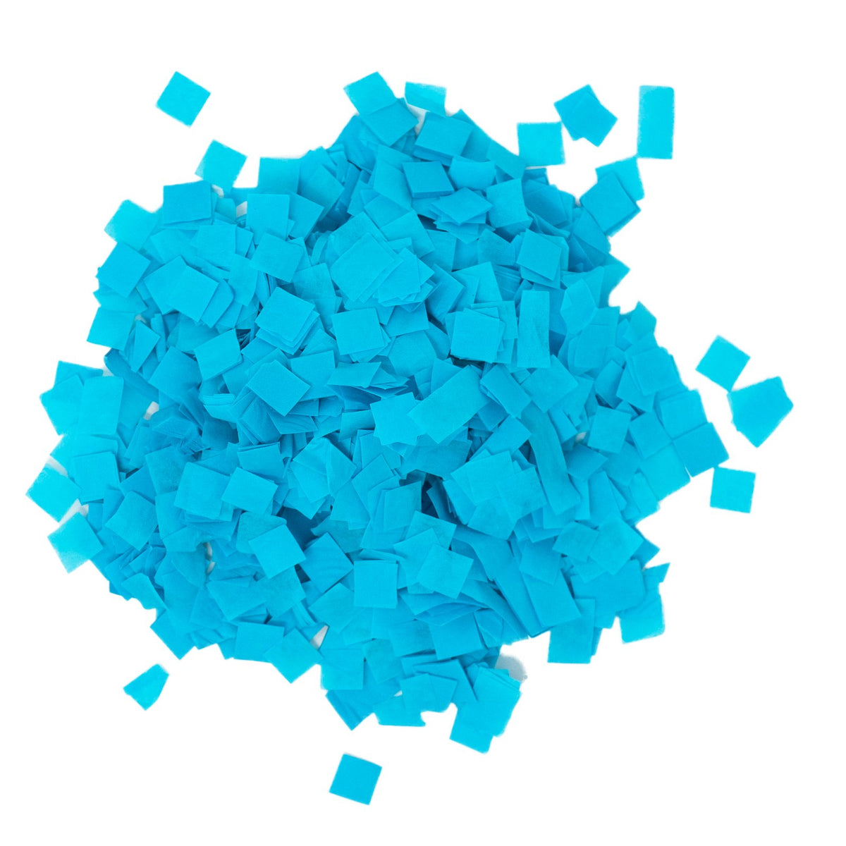 Turquoise Tissue Miniature Confetti (1 Pound Bulk) — Ultimate Confetti